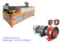 China Flexible Duct Connector Making Machine With Notching Device for sale