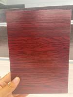 China 6mm Wood Finish PVDF Aluminum Composite Panel for Interior Decoration 20 Year Warranty for sale
