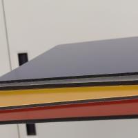 China PE Aluminum Composite Panel ACP Sheet 1220x2440x3mm 1500mm Width ZWM-87 for sale