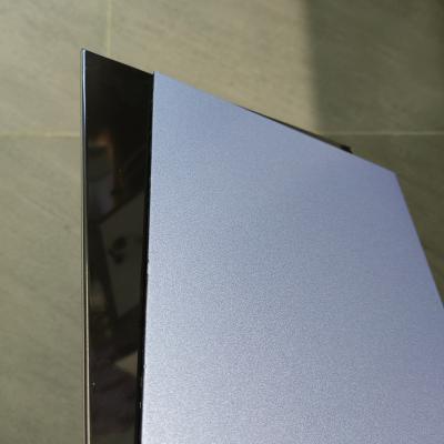 China 2440mm PVDF Aluminum Composite Panel for Interior Wall Cladding 4mm Thickness for sale
