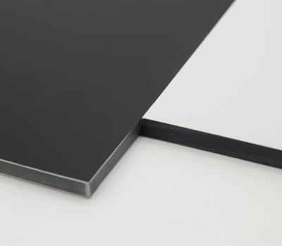China 6mm PE Aluminum Composite Panel Polythylene For Signs Boards And Doors for sale