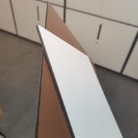 China PE Coated Mirror Aluminum Composite Panel With 30% - 70% Gloss 1550mm for sale
