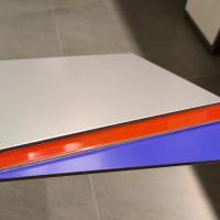 China 3mm PE Aluminum Composite Panel for Indoor Decoration 1220x2440mm 0.21mm Aluminum for sale