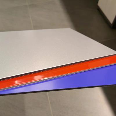 China 3mm PE Aluminum Composite Panel for Indoor Decoration 1220x2440mm 0.21mm Aluminum for sale