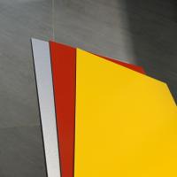 China 3mm Acm PVDF Aluminum Composite Panel Pe Interior Wall Decorative 1250mm for sale