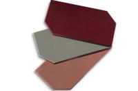 China Antistatic Mirror PVDF Aluminum Composite Panel 4mm 1250mm for Exterior Decoration for sale