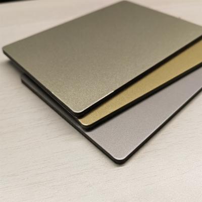 China 4x8 PE Aluminum Composite Panel for Signage and Partition Decoration 0.21mm Aluminum Thickness for sale