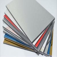China Aludong 5mm Aluminum Composite Panel for Signage and Curtain Wall Cladding 1220x2440mm for sale