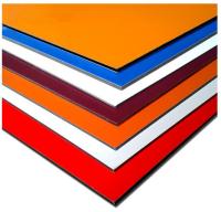 China Aludong 5mm Aluminum Composite Panel for Signage and Curtain Wall Cladding 1220x2440mm for sale