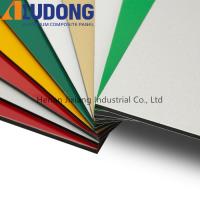 China Aludong 5mm Aluminum Composite Panel for Signage and Curtain Wall Cladding 1220x2440mm for sale