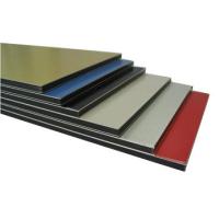 China Cladding PE Aluminum Composite Panel 5mm 1500mm For  Curtainwall / Signage for sale