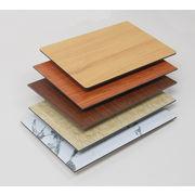 China Aluminum Composite Panel 4mm PE Coated Fireproof Cladding Board 1220x2440mm for sale