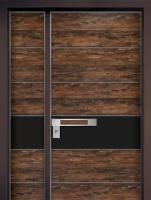 China Easy Installation Wooden Aluminum Composite Panel 8mm With PE / PVDF Coating for sale