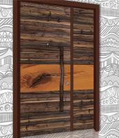 China Easy Installation Wooden Aluminum Composite Panel 8mm With PE / PVDF Coating for sale