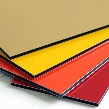 China 2440mm-6000mm Length PE Aluminum Compound Panel For All Weather Construction Materials for sale