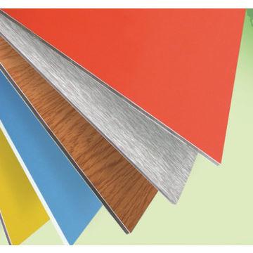 China Weatherproof PE Aluminum Composite Panel 2440mm Easy To Install Curtain Wall System for sale