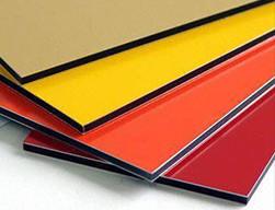 China PE Aluminum Composite Panel Lightweight 1.5mm-8mm Thickness 2440mm-6000mm Length for Wall Cladding for sale