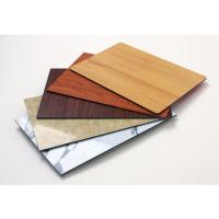 China PE / PVDF Coating Aluminum Wooden Composite Panel 1220mm Easy Maintenance for sale