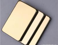 China 1500mm Width Mirror-Coated Aluminum Panel with CE Certificate for sale