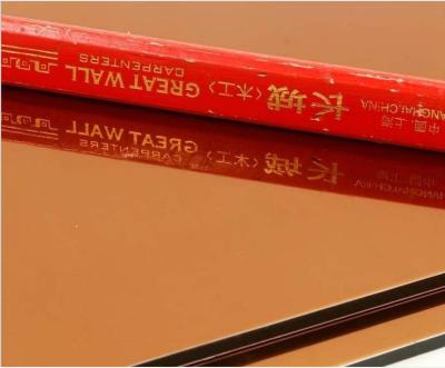 China 1250mm SGS Mirror Aluminum Composite Panel Easy To Install & Maintain for sale
