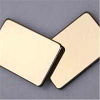 China 1250mm SGS Mirror Aluminum Composite Panel Easy To Install & Maintain for sale