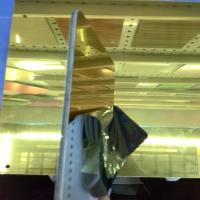 China 0.2mm Mirror Aluminum Composite ACP Panel 6000mm Width 1570mm for sale