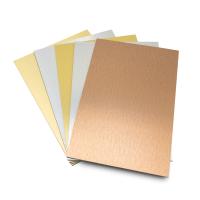 China High Durability PE Aluminum Composite Panel With 1.5mm-8mm Thickness for sale