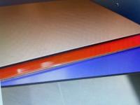 China Polyethylene Aluminum Composite Panel For Large Widths 1220mm-1570mm for sale
