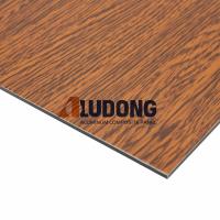 China Wooden Aluminum Composite Panel High-Performance  Long-Lasting Structures for sale