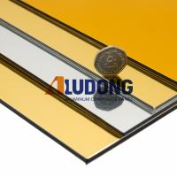 China Mirror Finish Aluminum Composite Panel 3mm-6mm Thickness, 1220×2440mm Standard Size with PE/PVDF Coating for sale