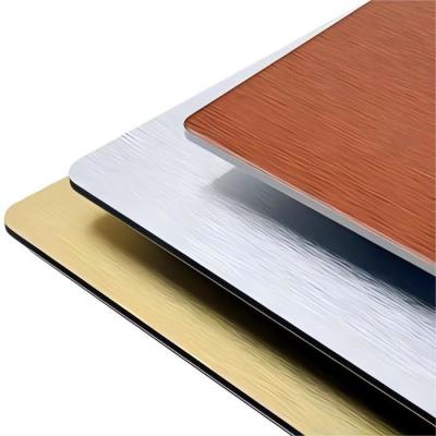 China Manufacture Alucobond Drawing Aluminum Composite Panel For Cladding , Curtain Wall Eaves Interior Decoration for sale