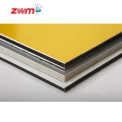 China 3050mm Length Brushed Aluminum Polyvinylidene Fluoride Panel For Smooth And Durable Surfaces for sale