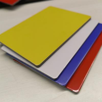 China Colorful Aluminum Composite Panel ACM 4mm Thickness 0.30mm Aluminum for Exterior Cladding for sale