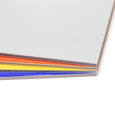 China 3mm Anti-Scratch Fireproof Drawing Aluminum Composite Panel for Curtain Wall Eaves Indoor Shelter for sale