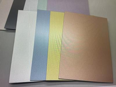 China Protective Nano-PVDF Coating Brushed Aluminum Composite Panel For Architectural Decorations for sale
