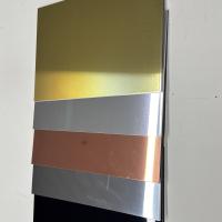 China Aluminum Composite Panel 1220x2440mm PE PVDF Coating Marble Pattern for Hotel Decoration Customized for sale