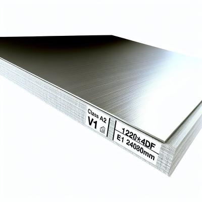 China Class A2 Fire Rated PVDF Aluminum Composite Panel 1220x2440mm for sale