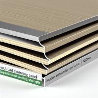 China Wooden Aluminum Composite Panel 1220mm Width PVDF Coating for sale