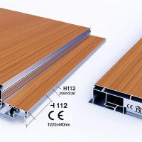 China 3mm Wooden Aluminum Composite Panel O-H112 Temper 1220x2440mm PVDF PE for sale