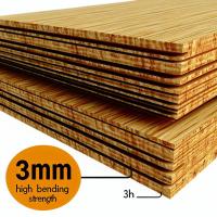 China 3mm Wooden Aluminum Composite Panel 1220x2440mm for Indoor Outdoor Use for sale