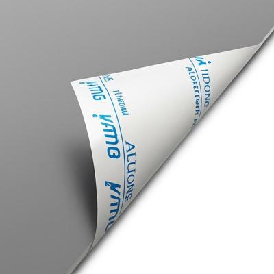 China PE Aluminum Composite Panel 1220mm Width Flexural Strength 140Mpa Aludong Protection Film for sale