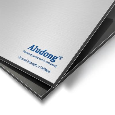 China PE Aluminum Composite Panel 4mm Flexural Strength 140Mpa Lightweight Building Material for sale