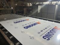 China FR A2 Class PVDF Coated Fireproof ALUDONG Aluminum Composite Panel 4mm Thickness for Buildings for sale