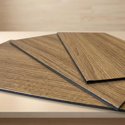 China Scratch Resistant Wood Grain ACP 4x8 ft Aluminum Composite Panel for Hospital Wall for sale