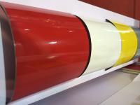 China 0.5mm Weather Resistant PVDF Color Coated Aluminum Coil 25 Micron Coating for Facade for sale
