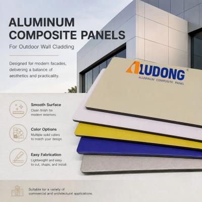 China ALUDONG Aluminum Composite Panel with Euro Standard and Quality for sale