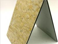 China Marble Aluminum Composite Panel 3mm PE PVDF Coating Lightweight 5.5kg/m2 Waterproof for Exterior Wall Cladding for sale