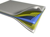 China Outdoor 0.3mm 8100 Aluminum Alloy PVDF ACP Composite Panel for Curtain Wall for sale
