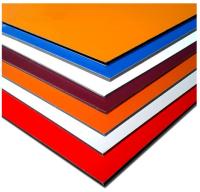 China PE Aluminum Composite Panel 1250mm 1500mm Advertising Fascia for sale