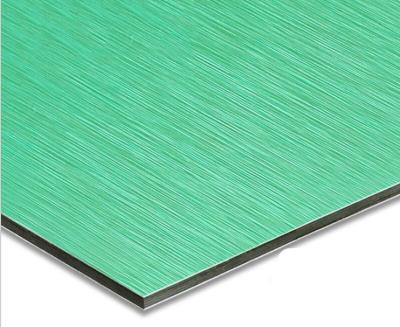 China Aludong Brushed Series Aluminum Composite Panel 1.5-8mm Thickness for Interior & Exterior Walls for sale